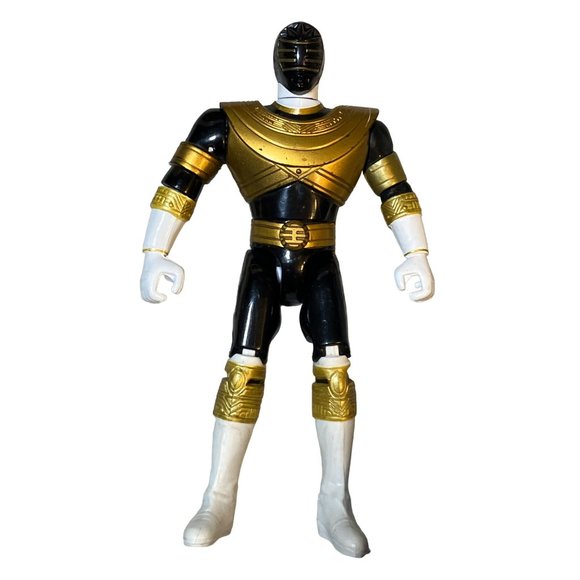 Bandi | Toys | Power Rangers Zeo Black Gold Ranger Vintage Figure 996 ...